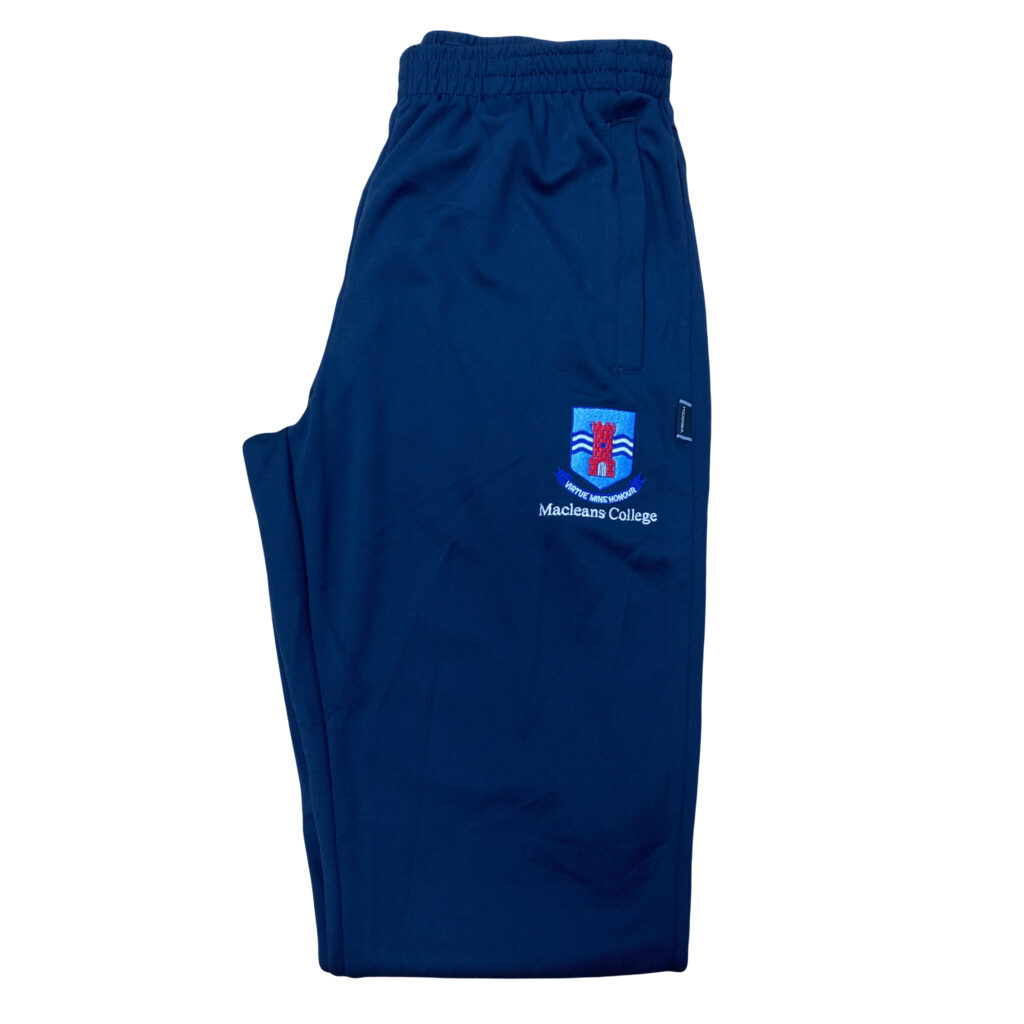 Macleans College Track Pants – John Russell Schoolwear